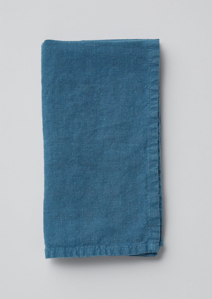 Washed Linen Napkin | River | TOAST
