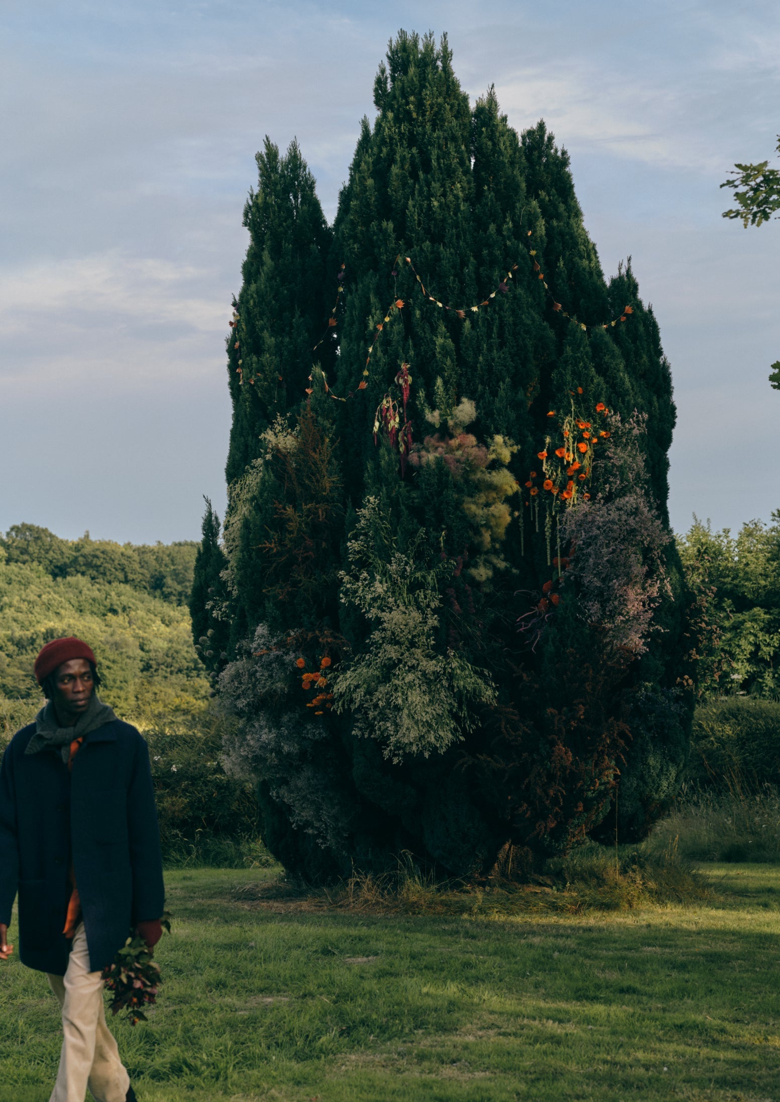 Relaxed Wool Coat | Navy | TOAST